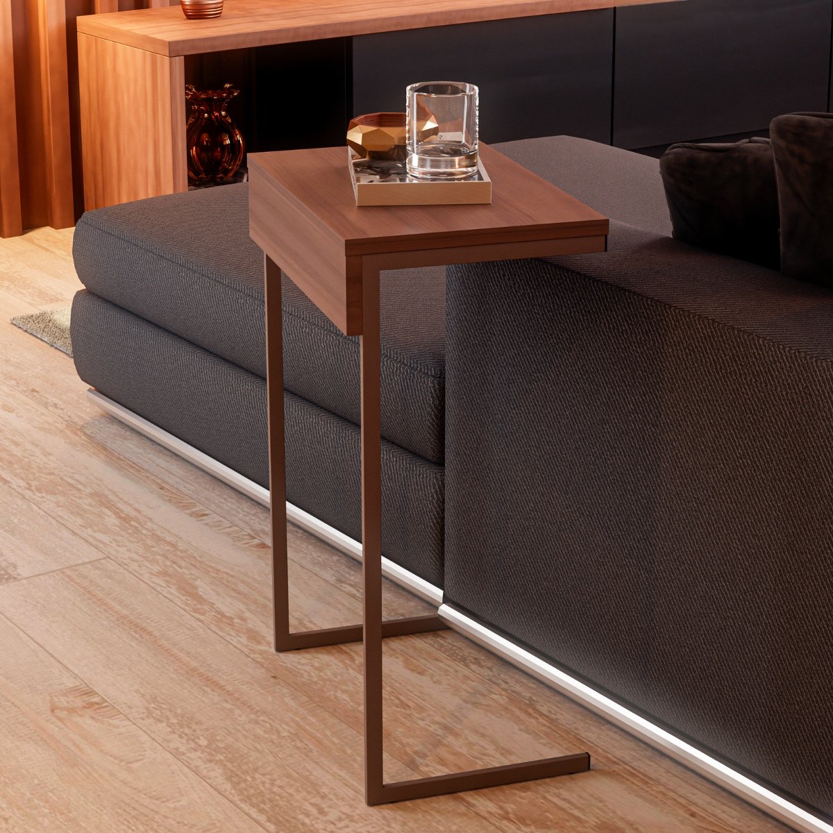 Mesa Lateral de Apoio para Notebook Delin - Corazzi/Fendi