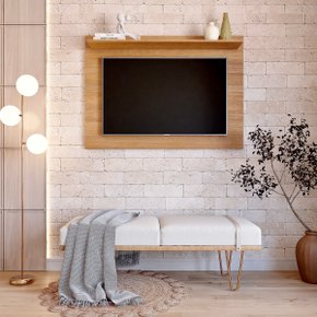 Painel TV 50 Com Prateleira Columbia - Freijó